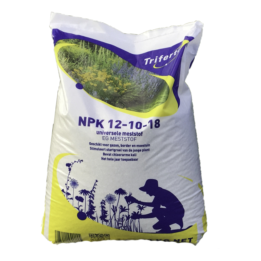 Triferto Universaldünger NPK 12-10-18 - 20 kg – Mulder Retail B.V.